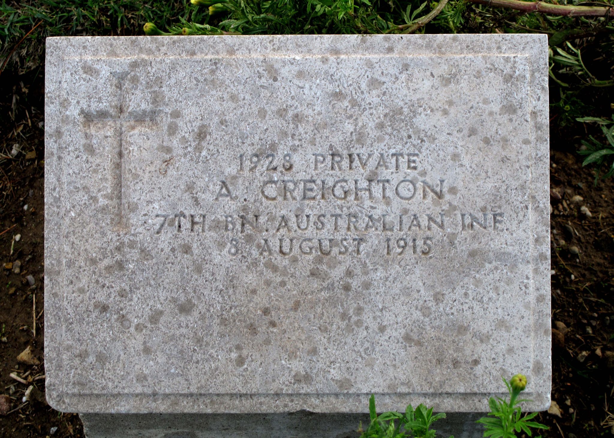 CREIGHTON Alexander – Bendigo Remembers those who died in World War One