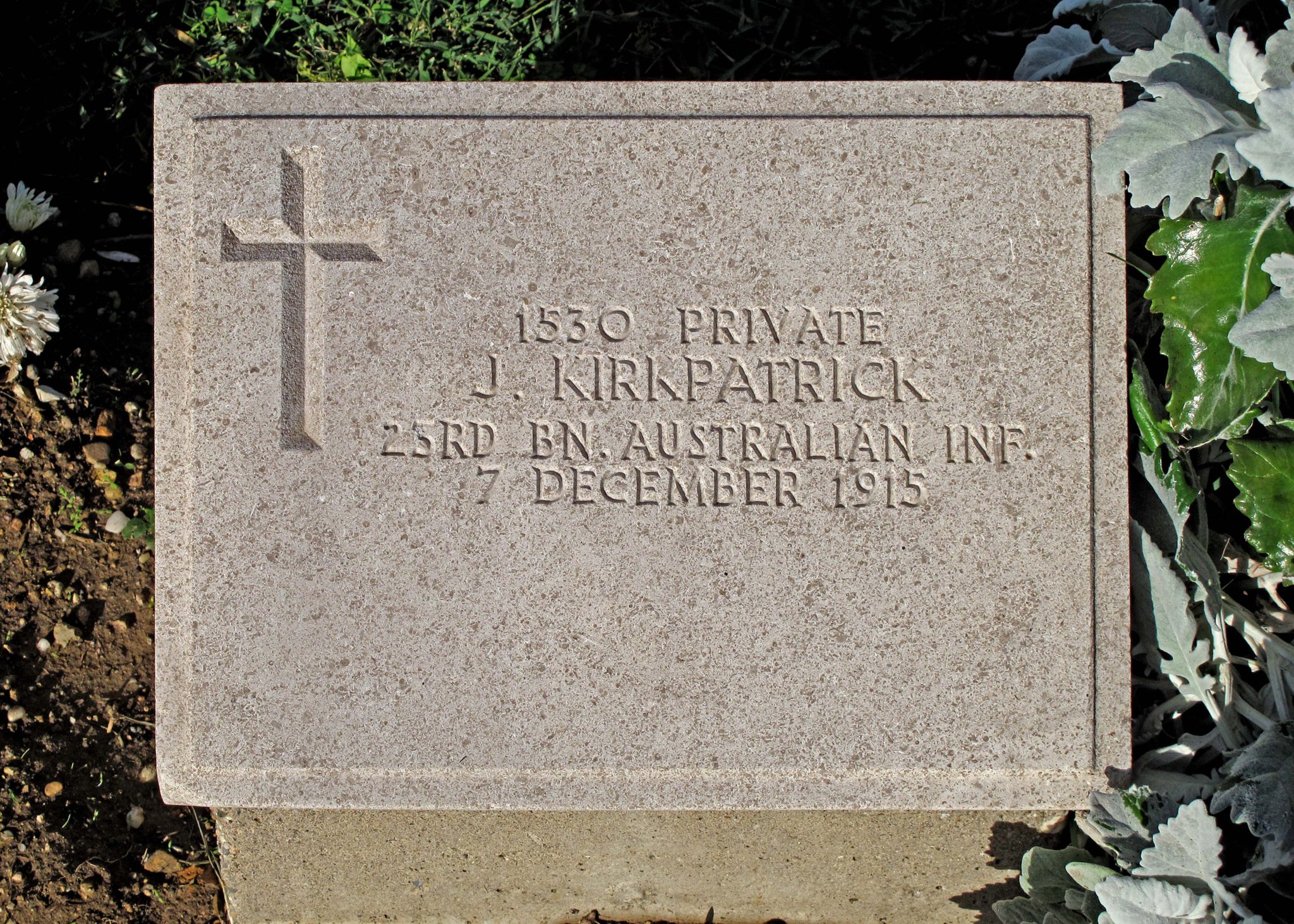 KIRKPATRICK James – Bendigo Remembers those who died in World War One