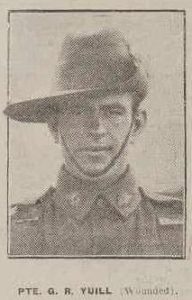 YUILL George Robert – Bendigo Remembers those who died in World War One